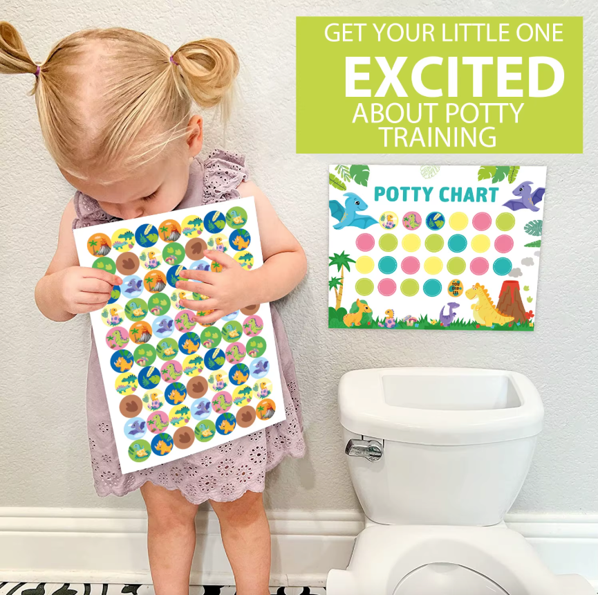 Potty Training Reward Chart & Sticker